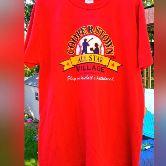 Russell Athletic | Shirts | Vintage Cooperstown Baseball Shirt | Poshmark